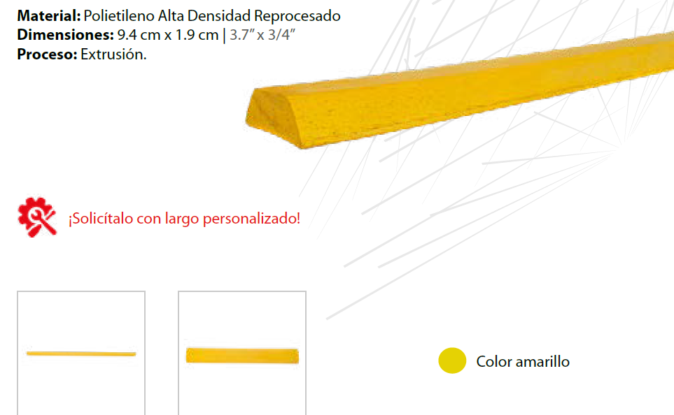 Vial (Chaflán) ecológico | Madera&Piso – M&P